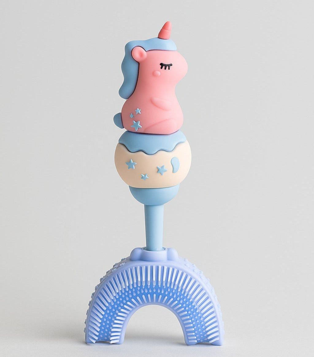 U-Shaped Toothbrush - Twinkle Unicorn – Nestlooms